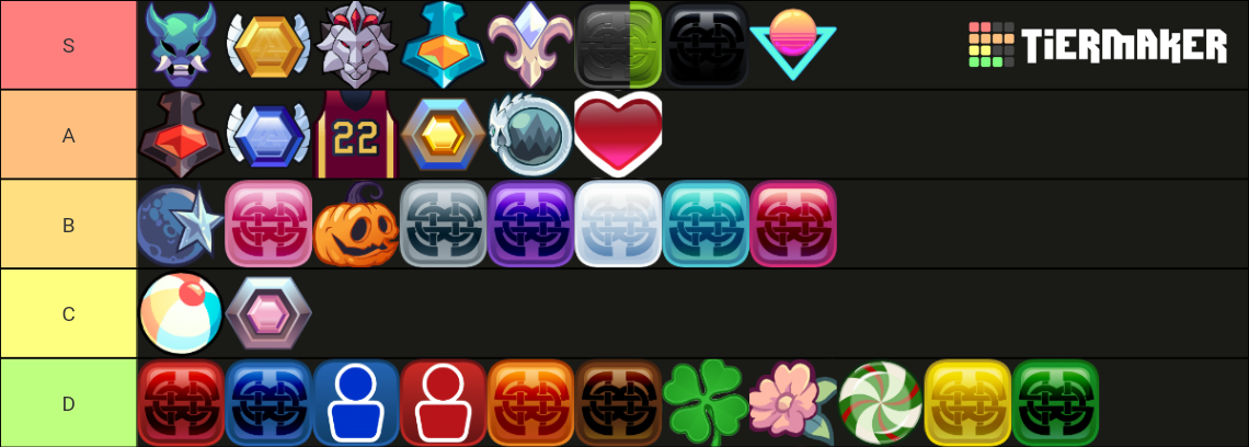 Brawlhalla colors with v3 Tier List (Community Rankings) - TierMaker