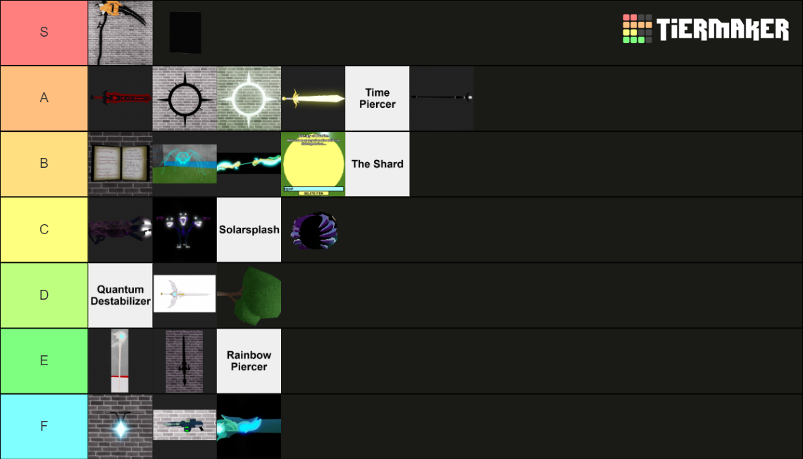 BCWO Lgenedaries Tierlist Tier List (Community Rankings) - TierMaker