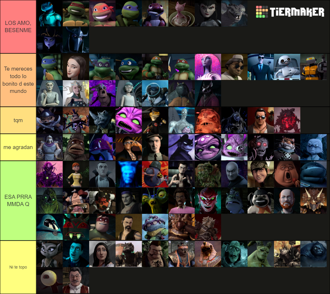 Tmnt Tier List