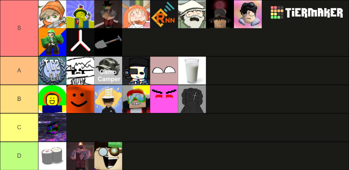 Typical Colors 2 YouTuber Tier List (Community Rankings) - TierMaker