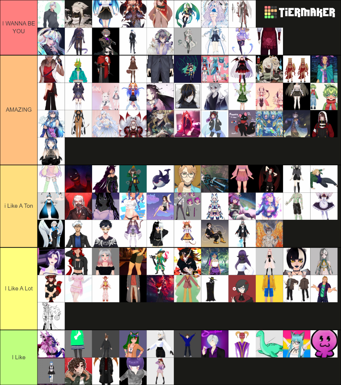 Vtuber Tier List (Community Rankings) - TierMaker