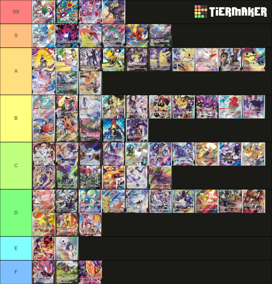 SWSH Character Cards Tier List (Community Rankings) - TierMaker