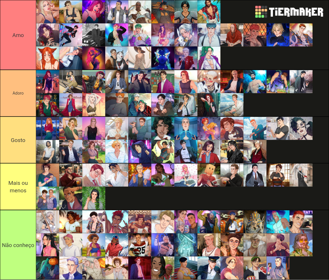 MeChat Matches Tier List (Community Rankings) - TierMaker