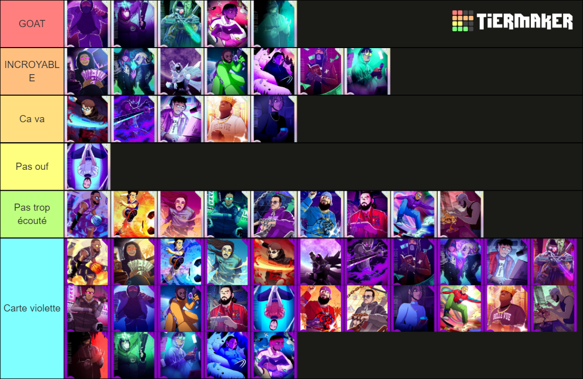 rules cards Tier List (Community Rankings) - TierMaker