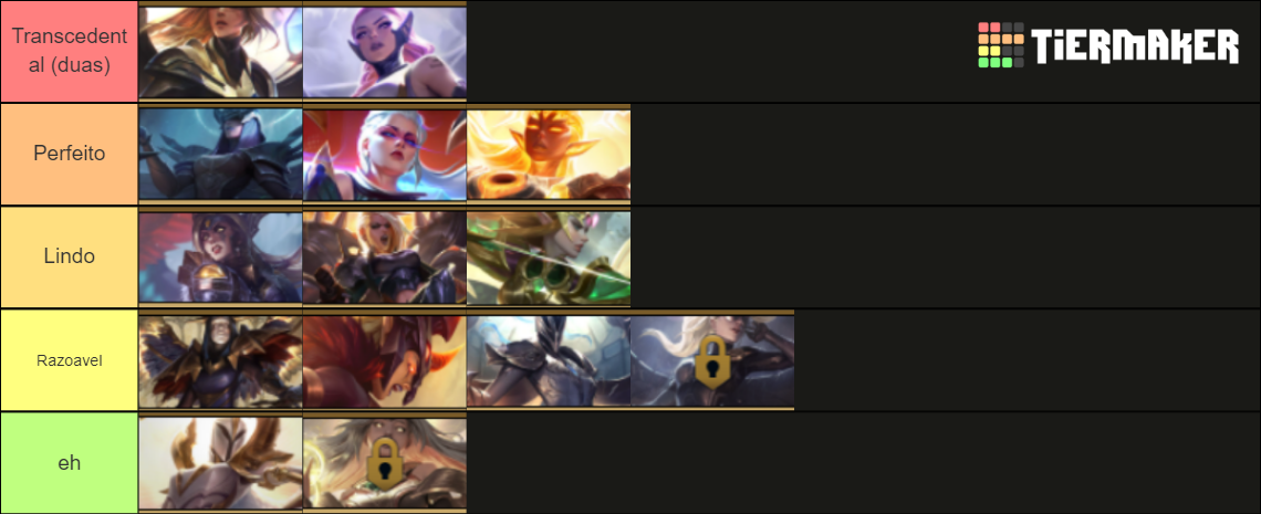 All Kayle Skins (up to Sun Eater) Tier List (Community Rankings ...