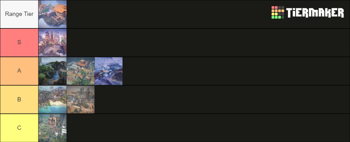 Valo Maps: Hot Take Tier List (Community Rankings) - TierMaker