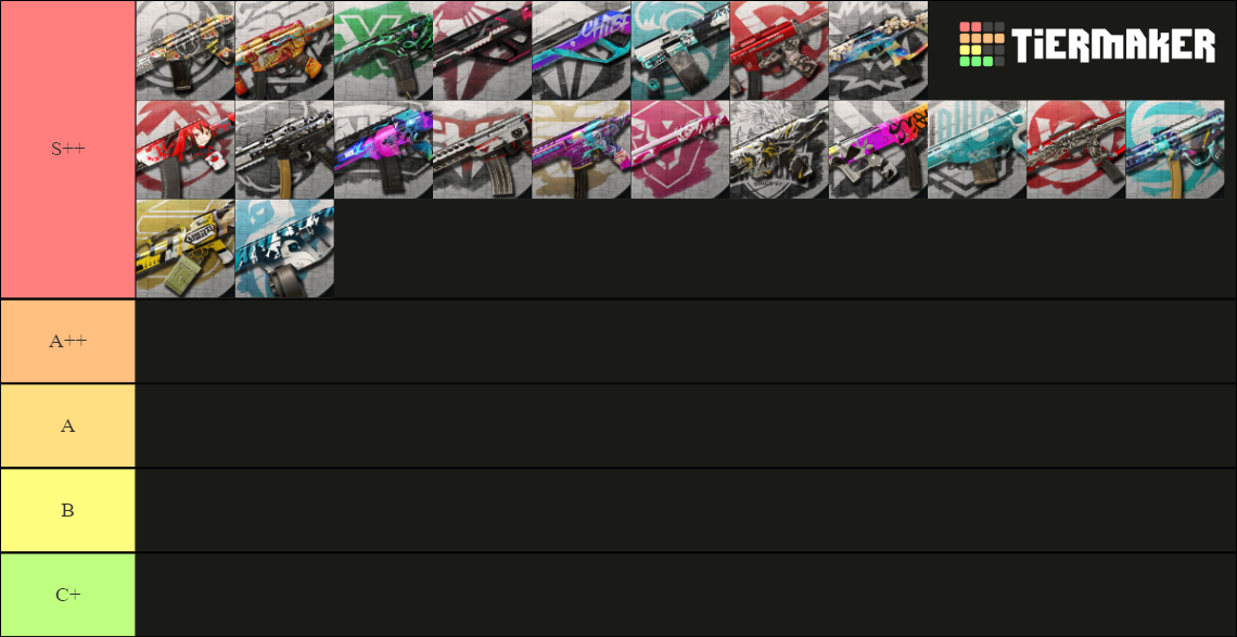 R6 SKINS Tier List (Community Rankings) - TierMaker
