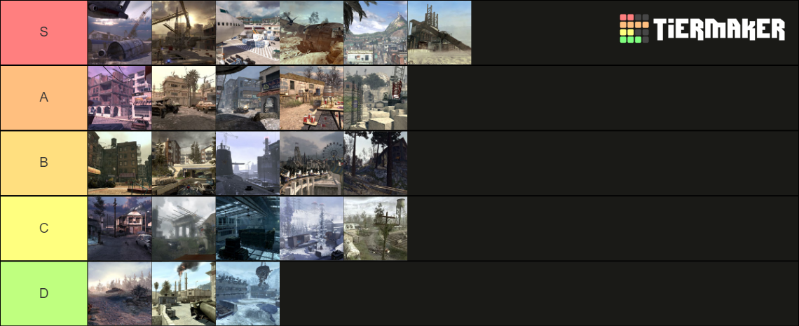 Modern Warfare 2 Multiplayer Maps Tier List (Community Rankings ...