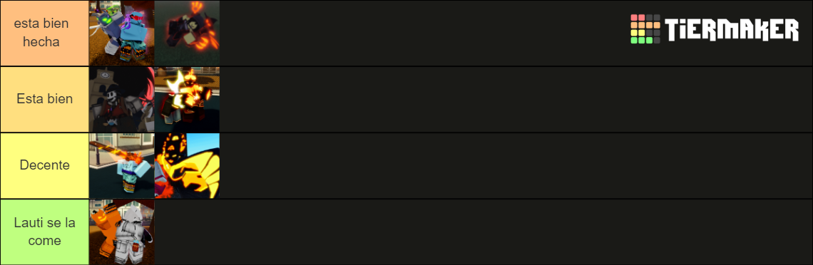 AUT skins Seasonals Tier List (Community Rankings) - TierMaker