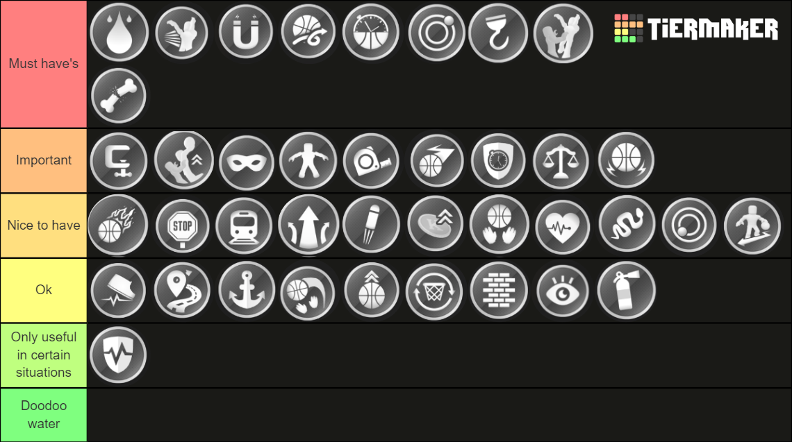 RBW4 Badge Tier List (Community Rankings) - TierMaker