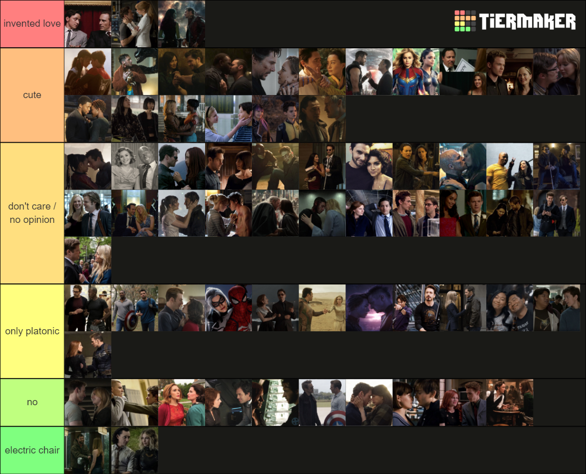 marvel ships (nmcu, xmcu/x-men, mcu) Tier List (Community Rankings ...