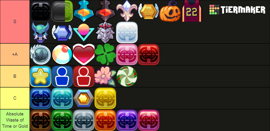 Brawlhalla Colors 2021 Tier List (Community Rankings) - TierMaker