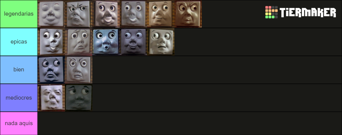 Thomas the Tank Engine Faces (Toby) Tier List (Community Rankings ...