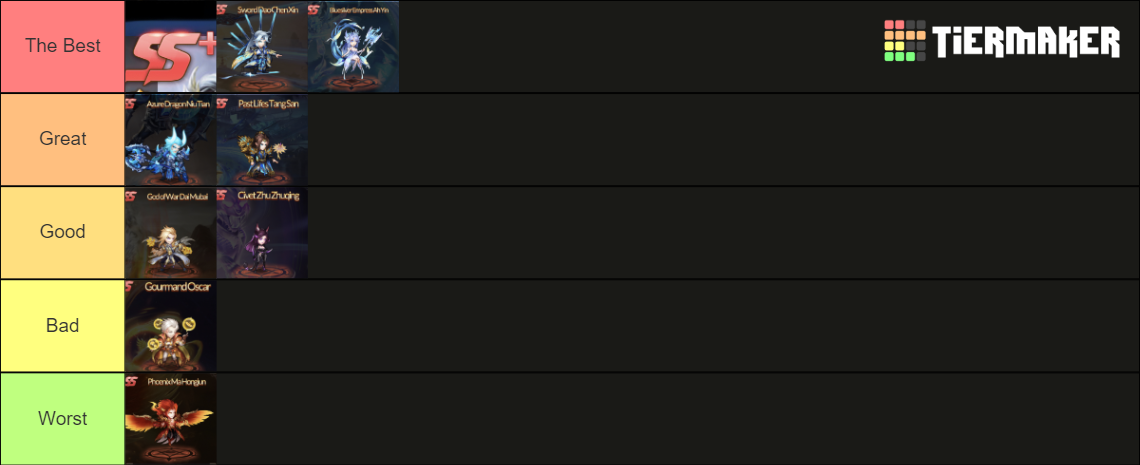 Soul Land Reloaded NEW PLAYERS SS Tier List (Community Rankings) - TierMaker