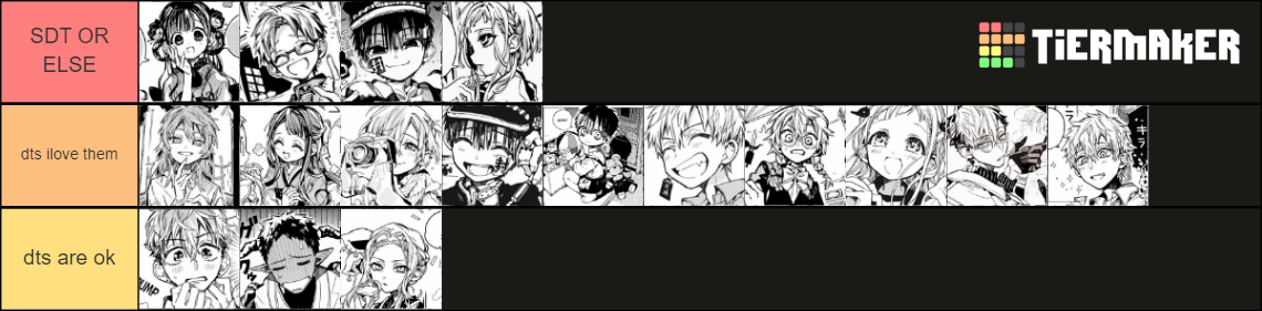 All TBHK Characters (updated) Tier List (Community Rankings) - TierMaker