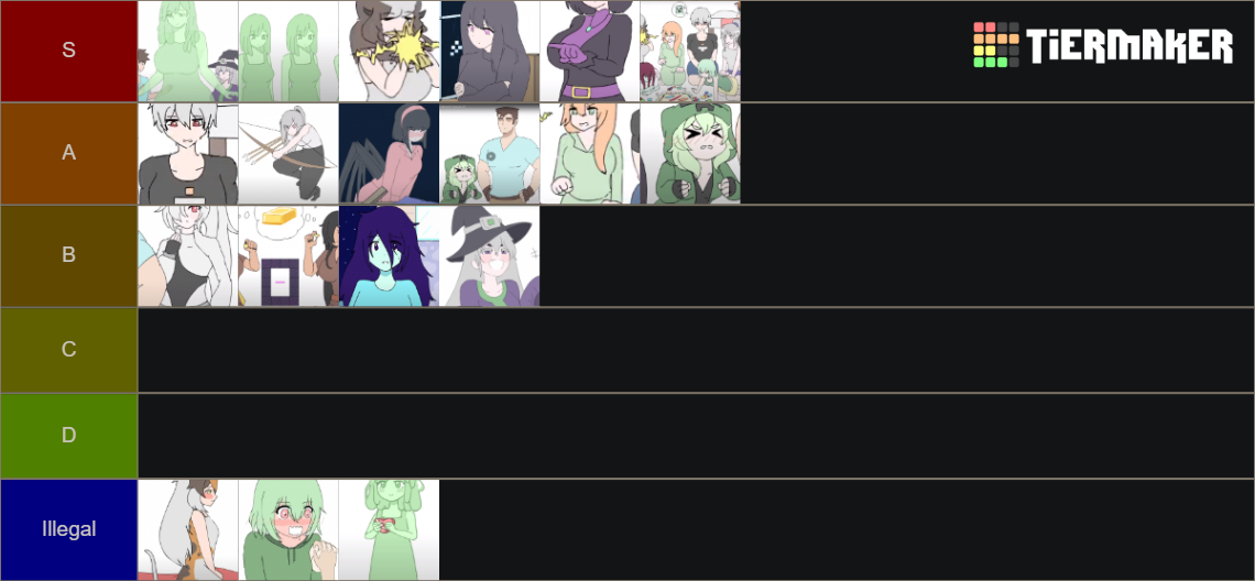 Dangoheart animation characters (Minecraft) Tier List (Community ...