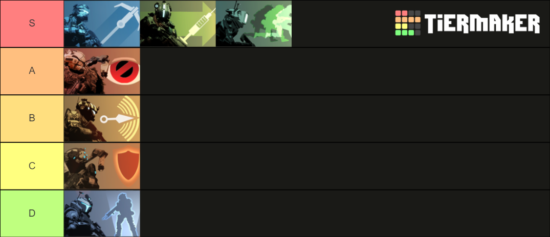 Titanfall 2 Pilot Tacticals Tier List (Community Rankings) - TierMaker