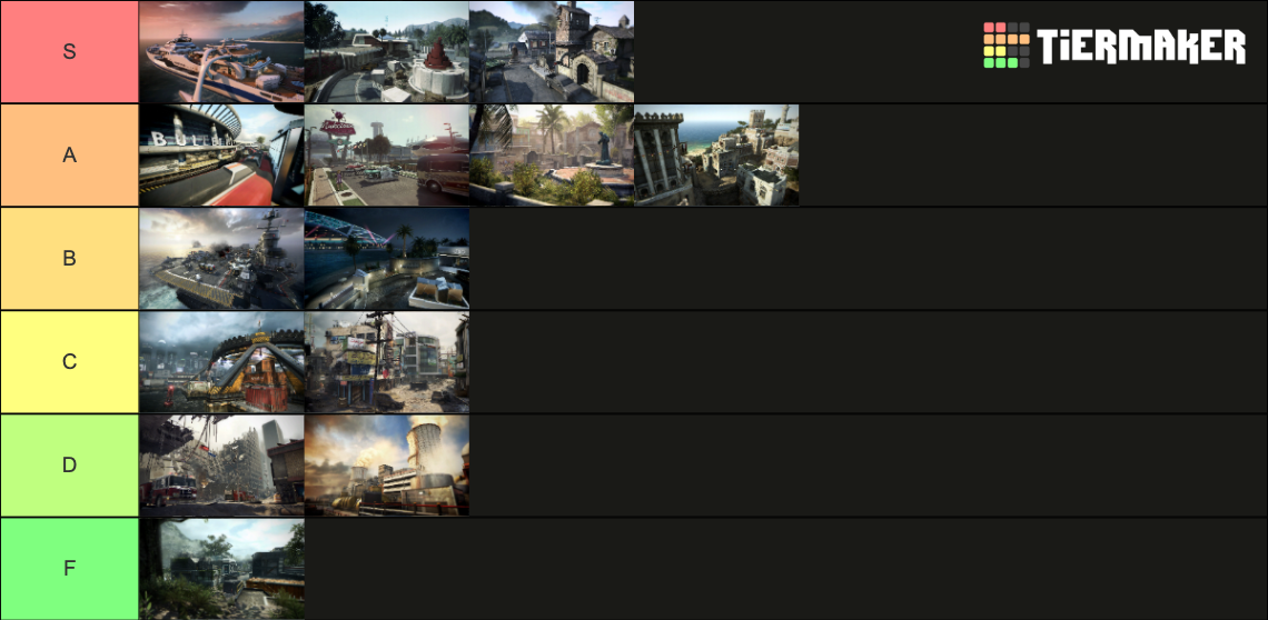 Call of Duty Black Ops 2 Multiplayer Maps Tier List (Community Rankings ...