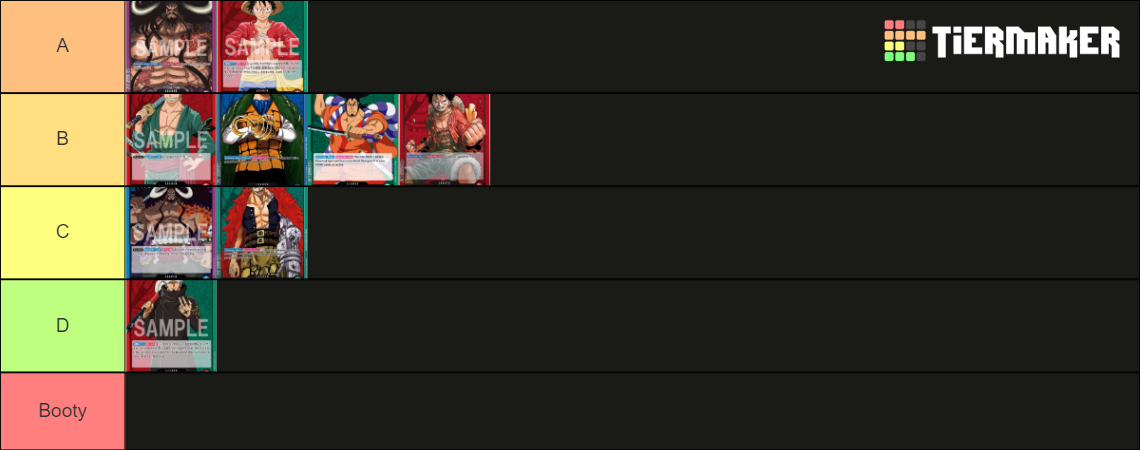 One piece tcg leader cards Tier List (Community Rankings) - TierMaker