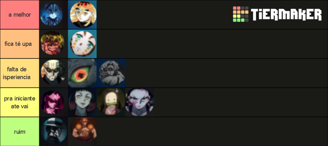 Slayers Unleashed demon art. Tier List (Community Rankings) - TierMaker
