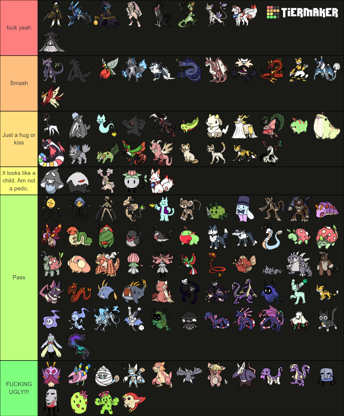 Smash Or Pass Doodle World Tier List Community Rankings Tiermaker