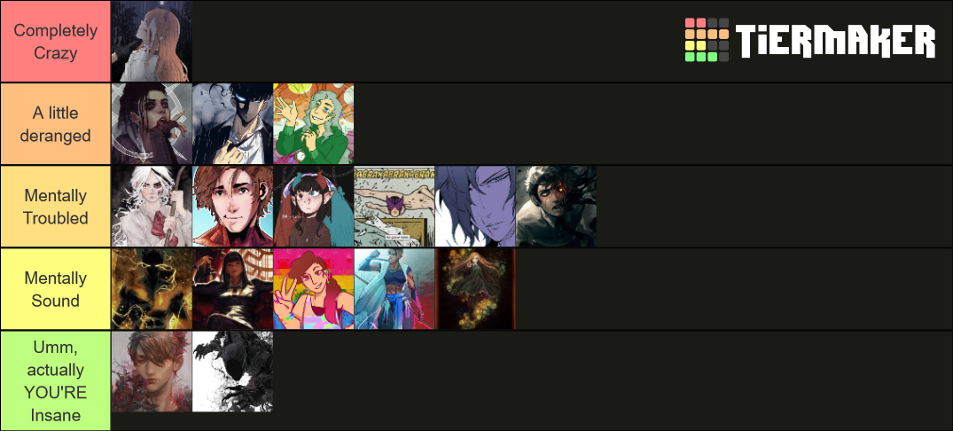 Sandbox Insanity Chart Tier List (Community Rankings) - TierMaker
