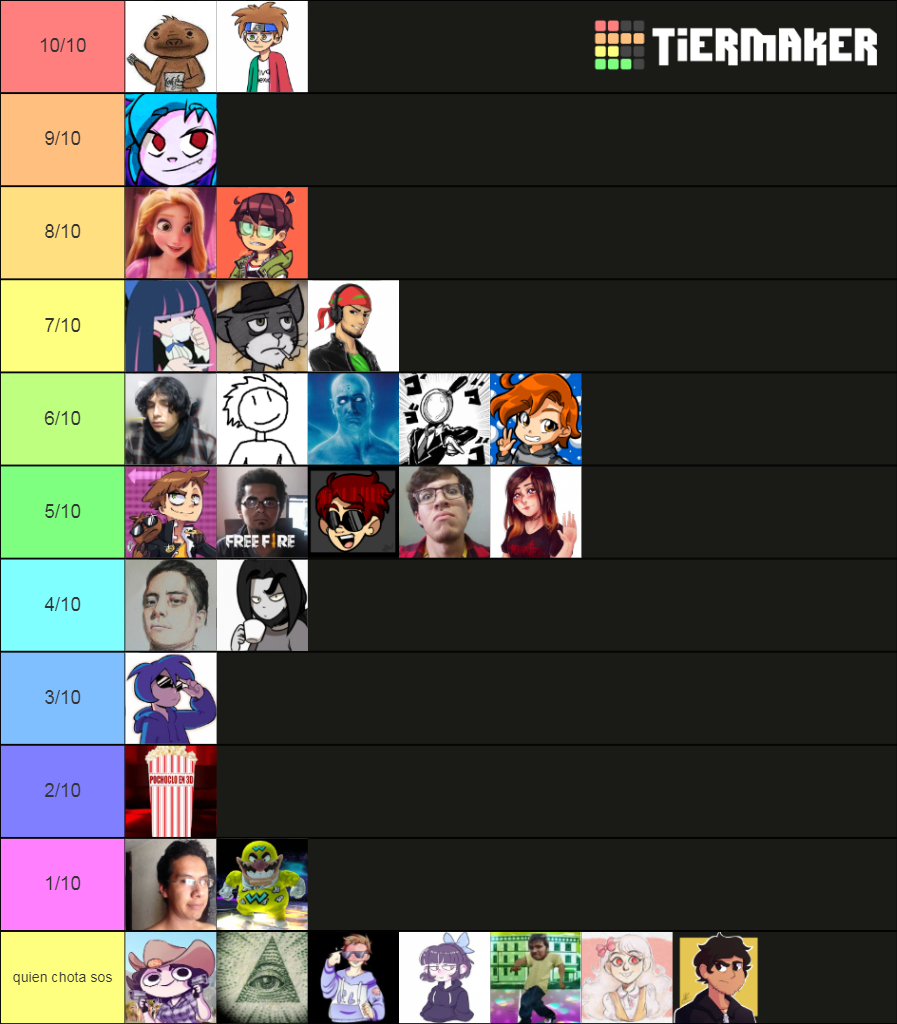 Doomverse Characters Tier List (Community Rankings) - TierMaker