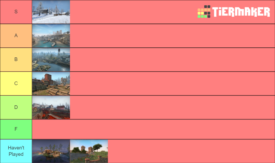 CSGO Danger Zone Maps Tier List (Community Rankings) - TierMaker