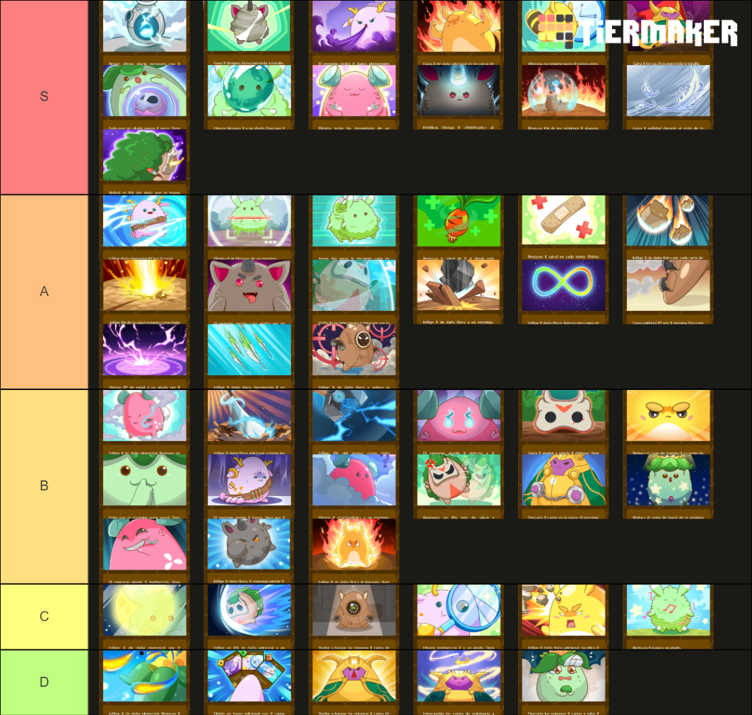 Cartas Monsta Infinite Tier List (Community Rankings) - TierMaker