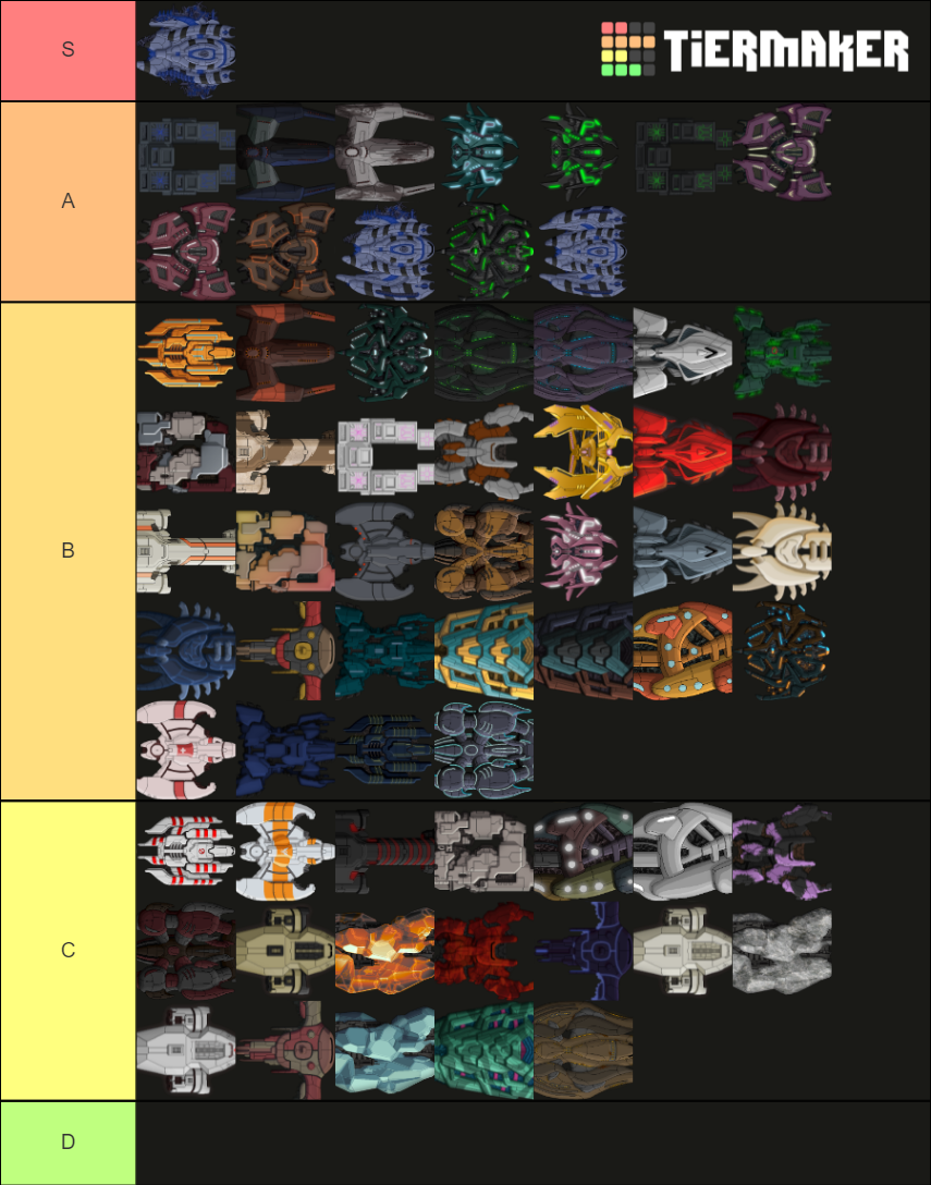 FTL: Multiverse Ships 5.1 Tier List (Community Rankings) - TierMaker