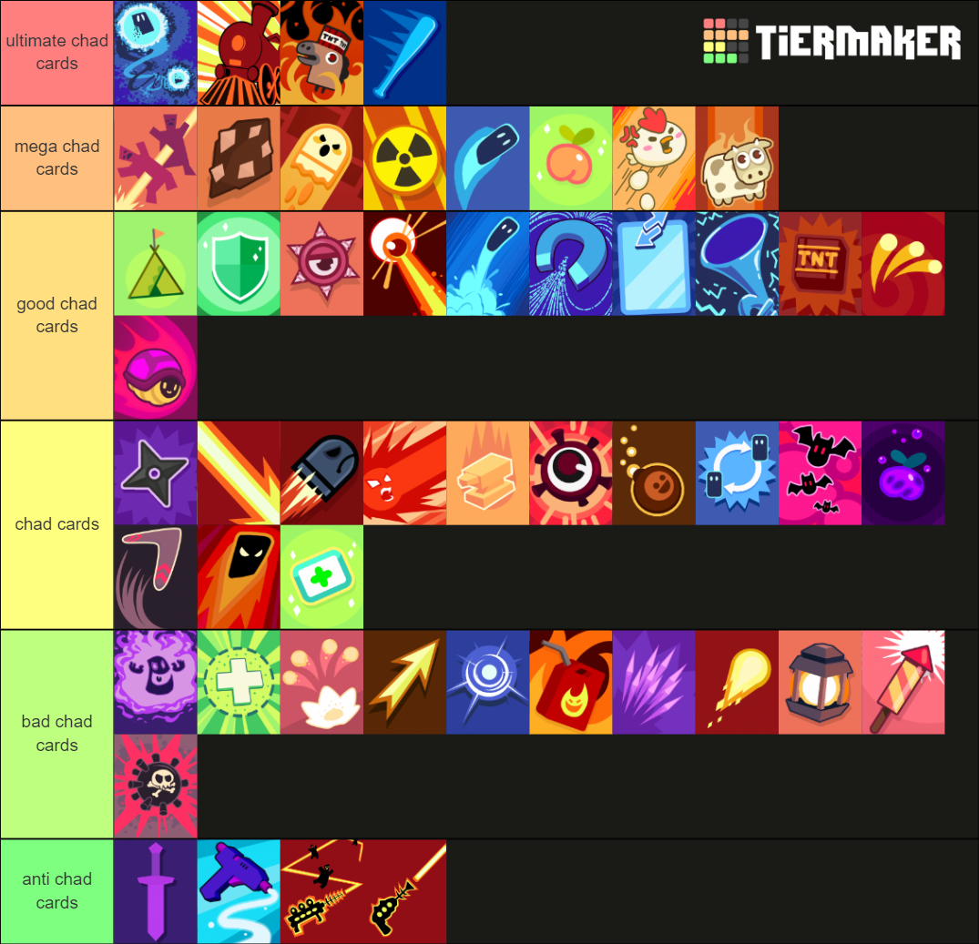 Boom Slingers Cards Tier List (Community Rankings) - TierMaker