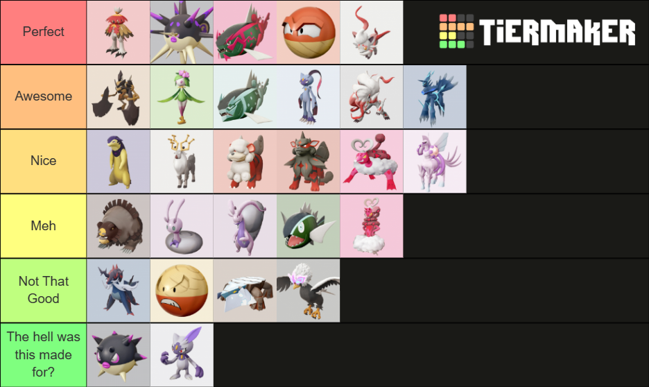 Pokémon Legends Arceus Tier List (Community Rankings) - TierMaker