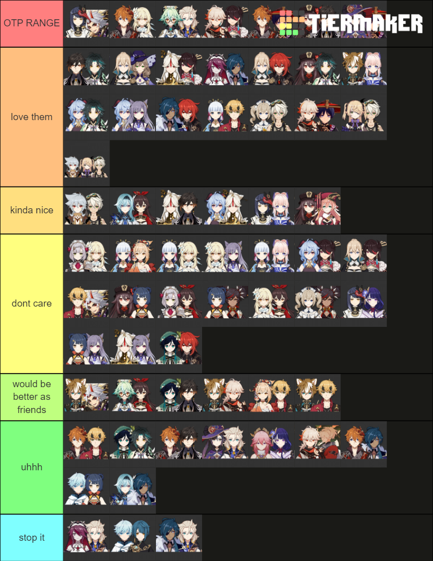Genshin Impact Ship Tier 2 3 Tier List Community Rankings TierMaker Genshin Impact Ship Tier 2 3 Tier List Community Rankings TierMaker