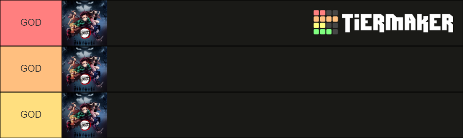 God tier anime list Tier List (Community Rankings) - TierMaker