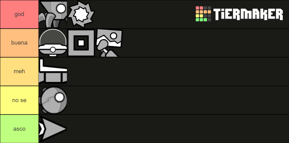 What do you think is the best Geometry Dash gamemode? oWo Tier List ...