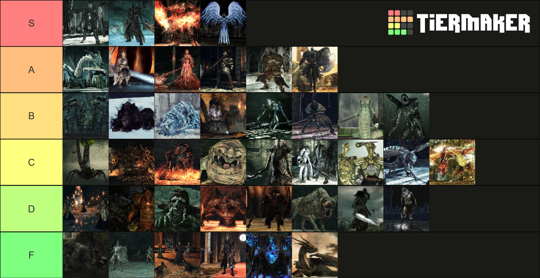 Dark Souls 2 Bosses Tier List (Community Rankings) - TierMaker