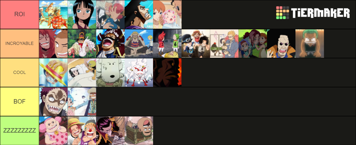 ONE PIECE FLASHBACKS by sommobuta Tier List (Community Rankings ...