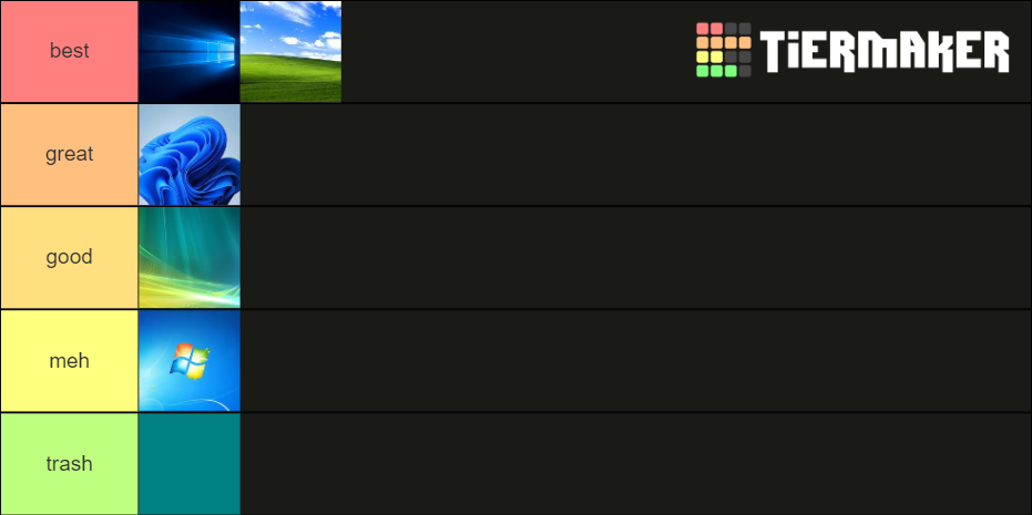windows backgrounds lol Tier List (Community Rankings) - TierMaker