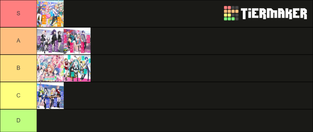 Project Sekai main units Tier List (Community Rankings) - TierMaker