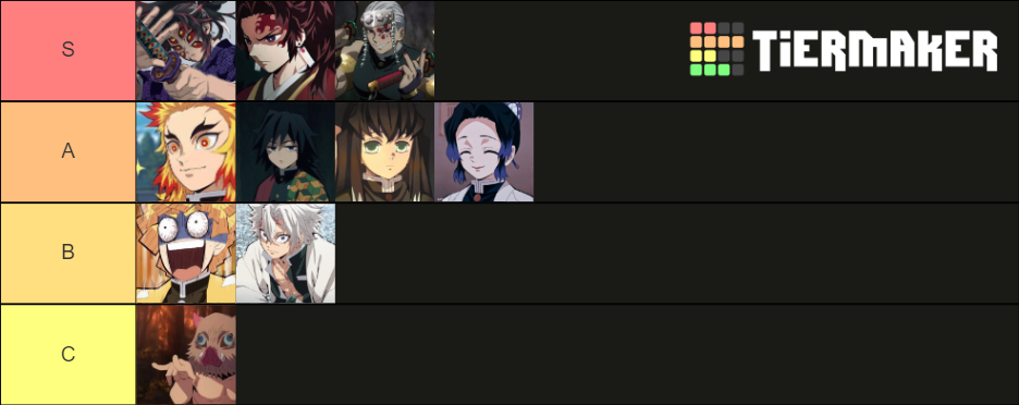 Demonfall breathings Tier List (Community Rankings) - TierMaker