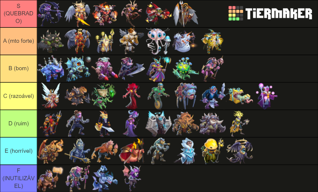 monster legends tierlist- doomed monsters Tier List (Community Rankings ...
