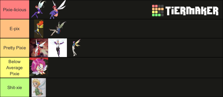 Megami Tensei Pixie Tier List (Community Rankings) - TierMaker