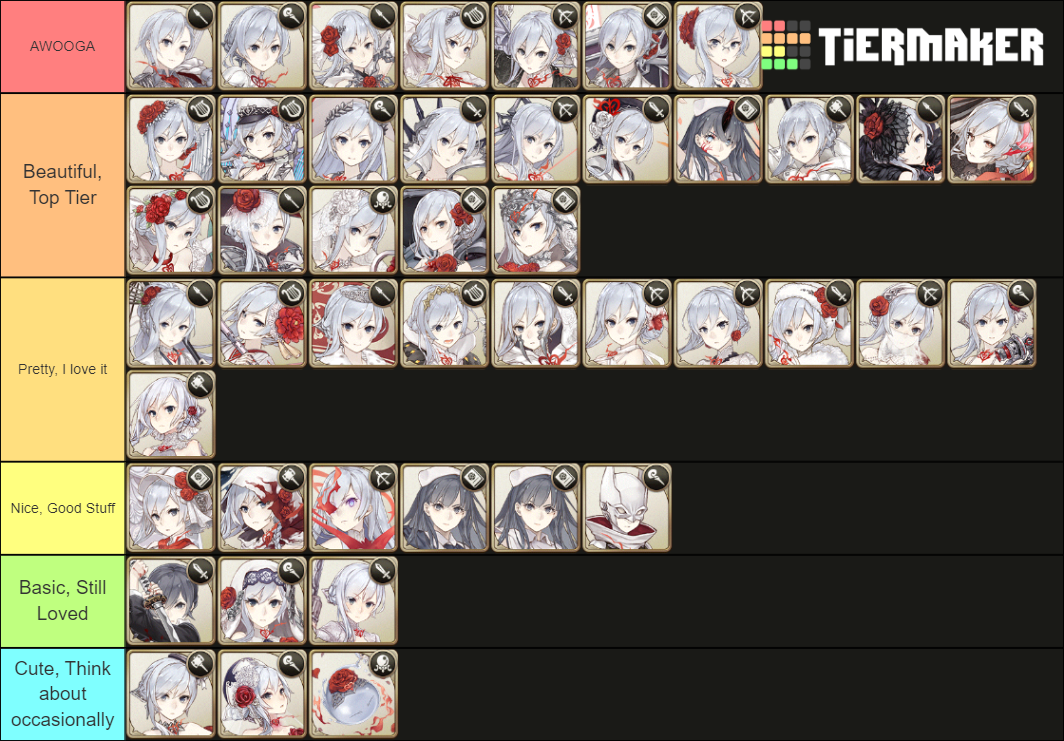 Snow White Job Class Tier List (Community Rankings) - TierMaker