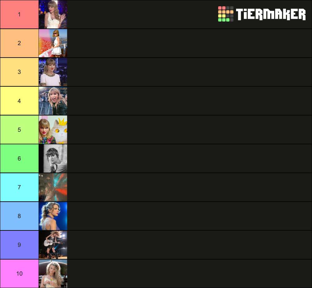Taylor Swift Eras Tier List Community Rankings TierMaker