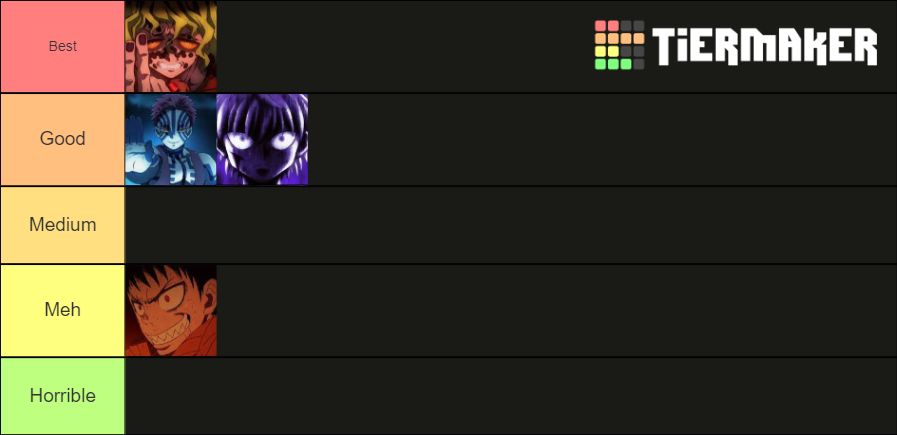 Blood Art Tierlist - Onikami Tier List (Community Rankings) - TierMaker