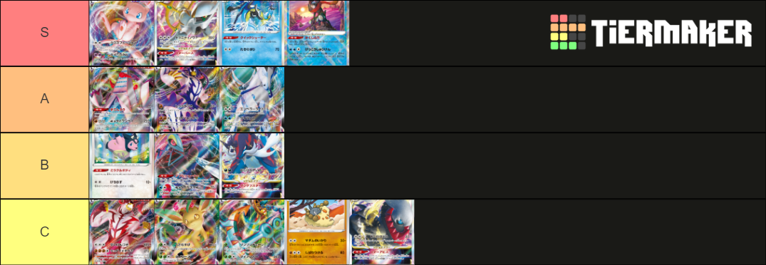 pokemon tcg Tier List (Community Rankings) - TierMaker