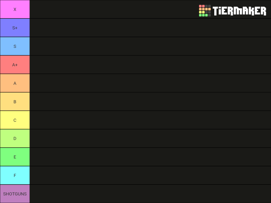 Phantom Forces Weapons Tier List (Community Rankings) - TierMaker