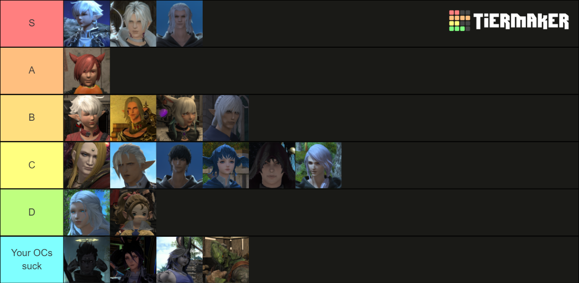 Final Fantasy XIV Endwalker Characters (SPOILERS) Tier List (Community ...
