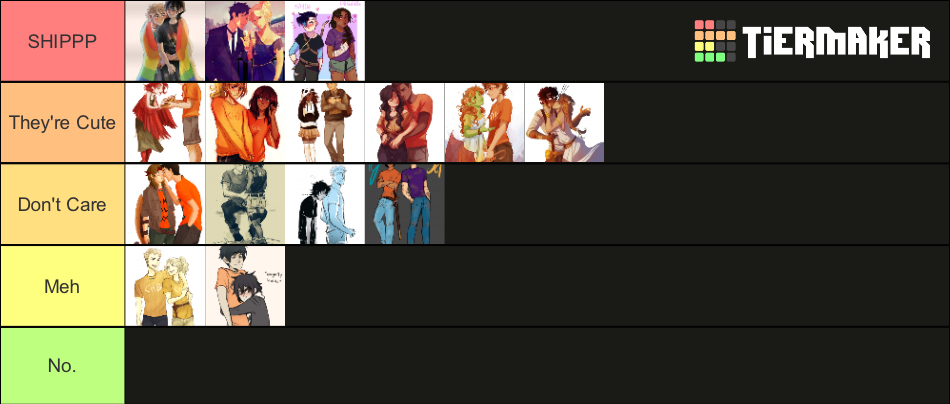 Pjo/Hoo Ships Tier List (Community Rankings) - TierMaker