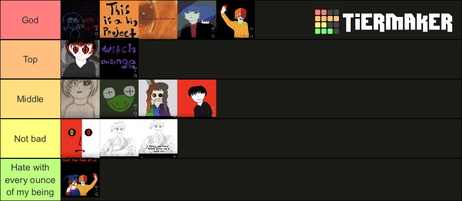 Art reels Tier List (Community Rankings) - TierMaker